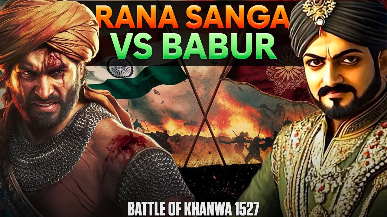 Battle of Khanwa (1527) | Rana Sanga vs Babur | Epic Rajput vs Mughal ...