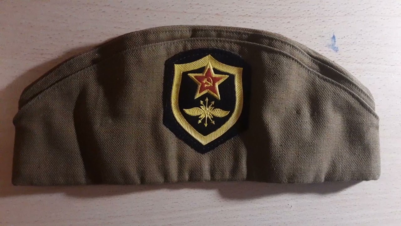Original Soviet Soldiers Cap (Pilotka) - YouTube