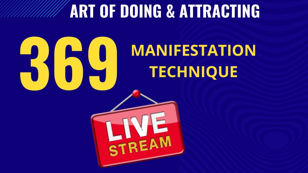 369 Manifestation Technique [Art of Doing & Attracting] - YouTube