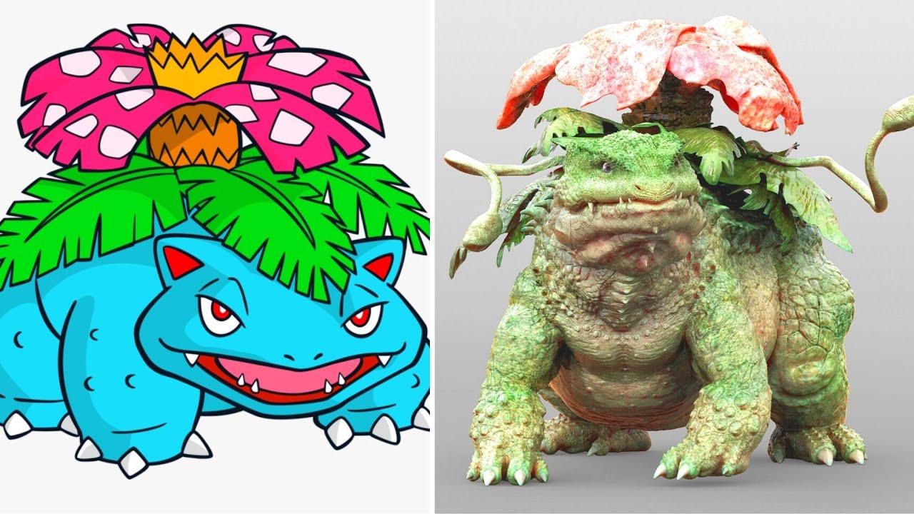 POKEMON CHARACTERS IN REAL LIFE, REALISTIC AND FANARTS VERSIONS #5 ...