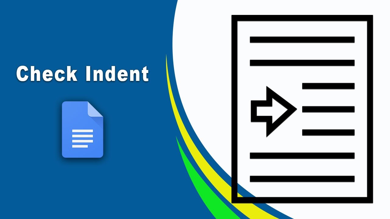 How to check indent in google docs - YouTube