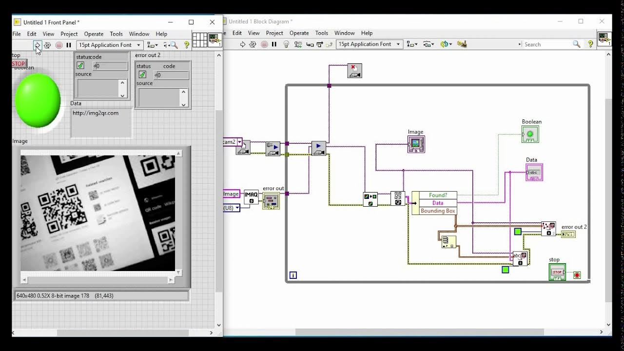 HW4 LabView QR Code Intro - YouTube