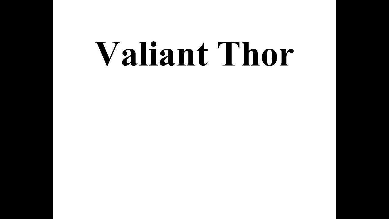 Valiant Thor - Teachings from The Great White Brotherhood - YouTube