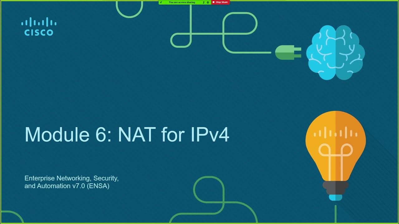Module 6 NAT for IPv4 - YouTube