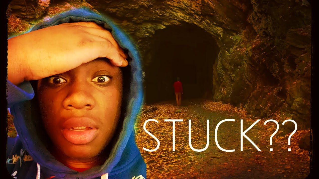 Watching some short horror films - Walking through this tunnel gets you ...