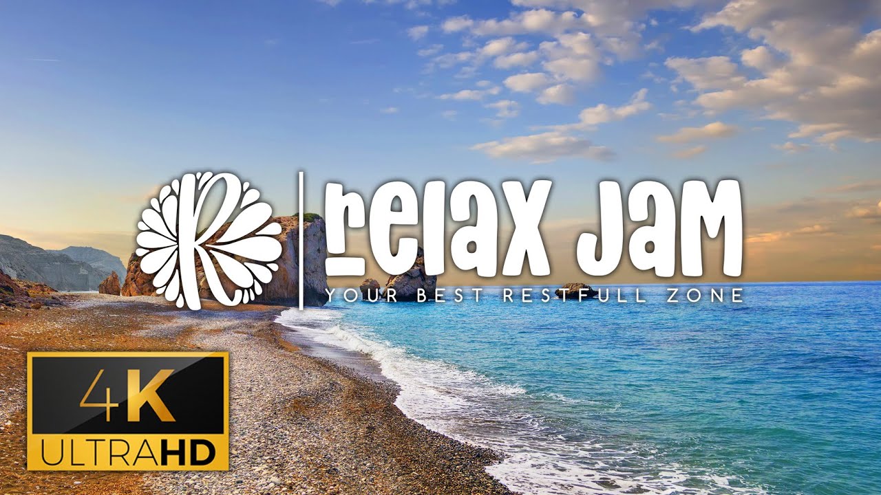 Soothing Beach | Chill, Relaxation, Ocean Waves, Stress Free, White ...