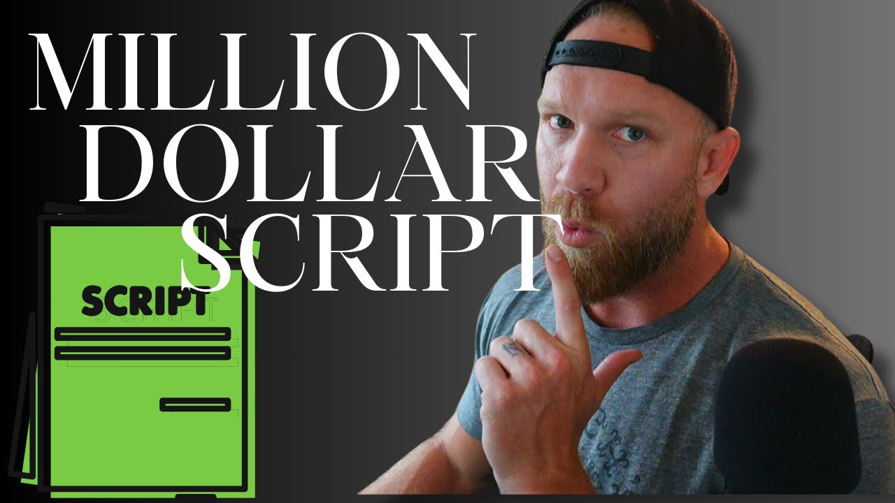 Copy My Million Dollar Sales Script - YouTube