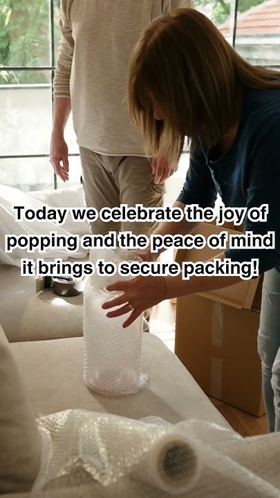Happy National Bubble Wrap Appreciation Day! 🎉 - YouTube