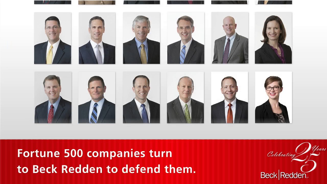 Beck Redden LLP - 25th Anniversary Video - YouTube