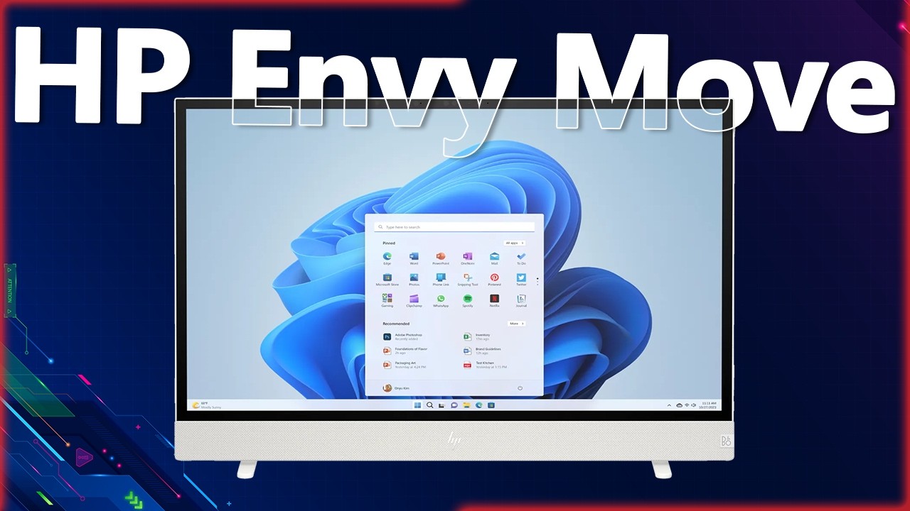 HP Envy Move All-in-One 24: una PC para tener en Casa | Review en ...