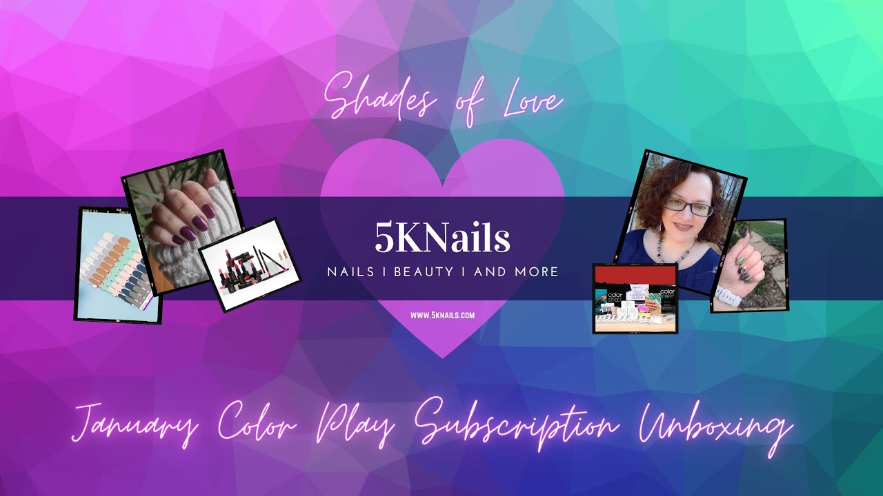 Color Street Color Play January subscription unboxing!!! - YouTube