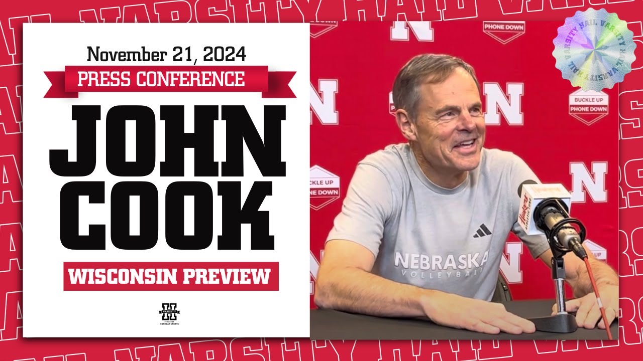 Nebraska Volleyball IMPROVING Every Day | John Cook Full Press ...