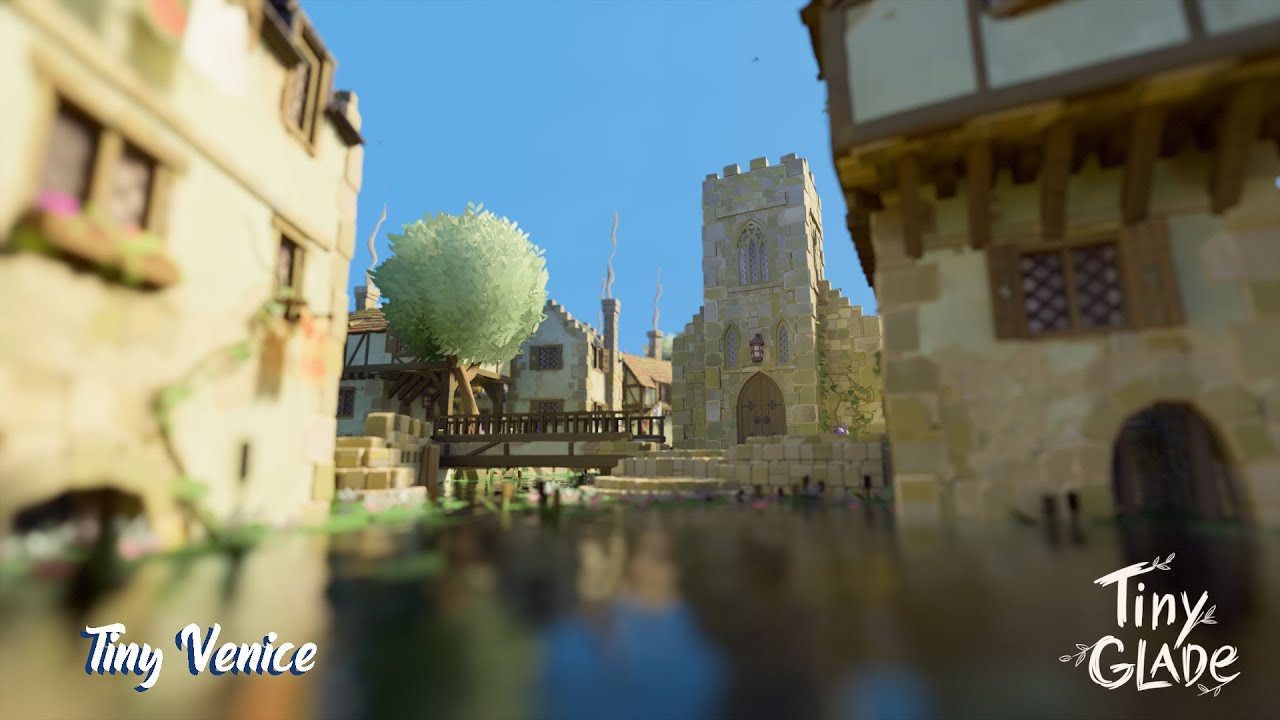 Tiny Venice | Tiny Glade Chill Speed Building #tinydaily - YouTube