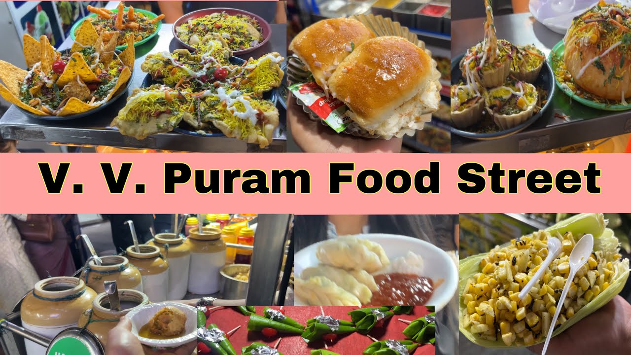 V. V. Puram Food Street / Best Street Food in Bangalore / North Indian ...