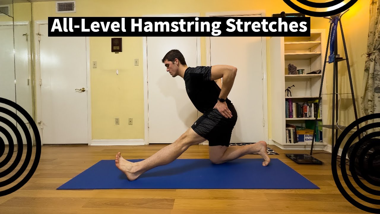 How to Stretch Tight Hamstrings *All Levels* - YouTube
