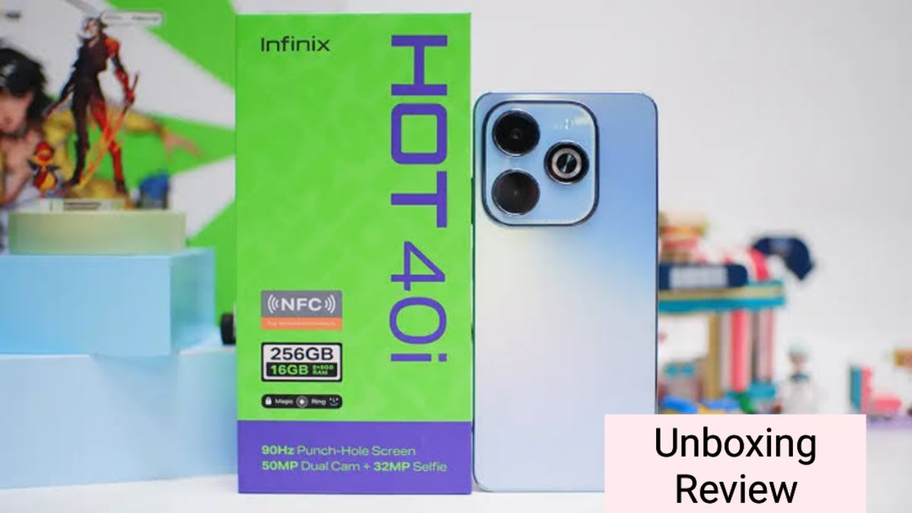 Infinix hot 40i Mobile Unboxing and Review|| Information 4 U - YouTube
