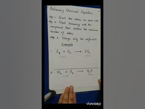Balancing chemical equations in 3 easy steps. NCERT/CBSE.#tutorial 1 ...