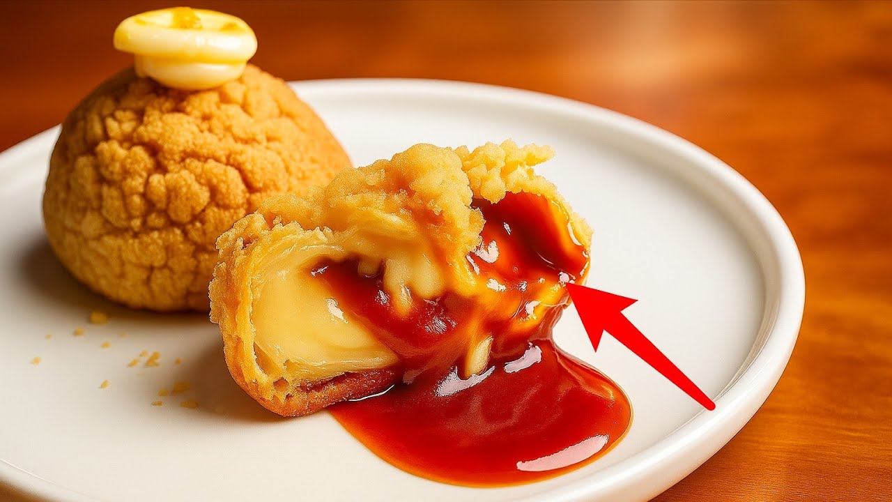 You’ve Never Seen Choux Like This — Caramel EXPLOSION Inside - YouTube