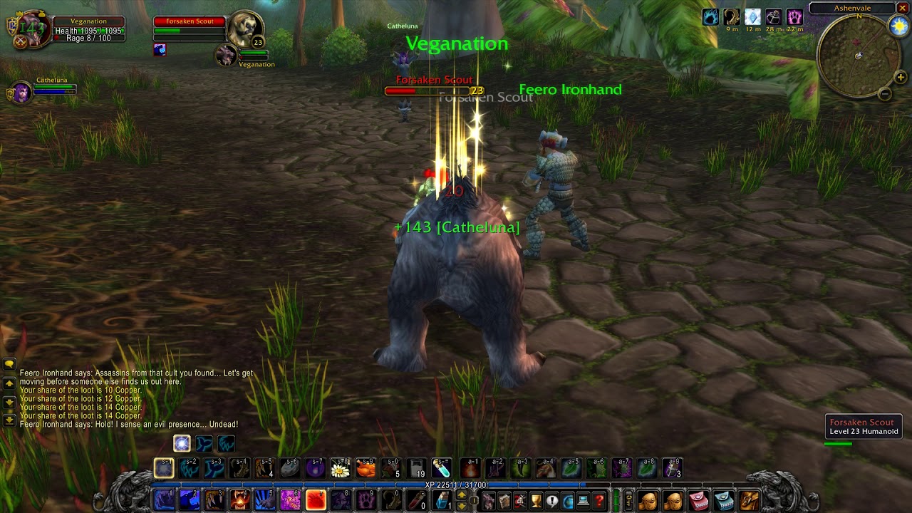 World Of Warcraft Darkshore Supplies To Auberdine Youtube