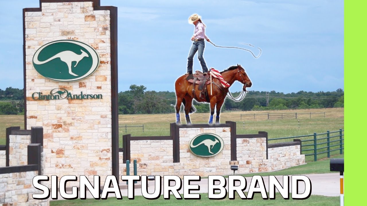 VISITING CLINTON ANDERSON'S RANCH IN TEXAS - SIGNATURE HORSES - YouTube