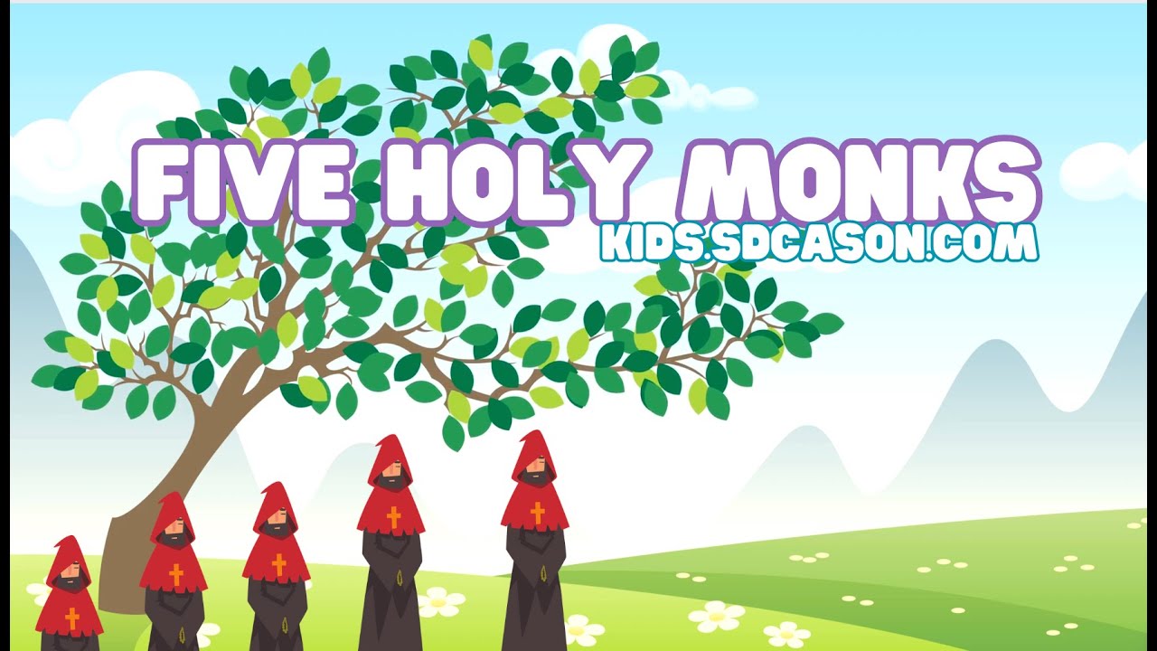 Five Holy Monks - Song for Catholic Kids - YouTube