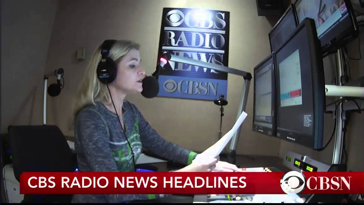 Heather Bosch anchoring CBSN hourly newscast 2-7-2016 - YouTube