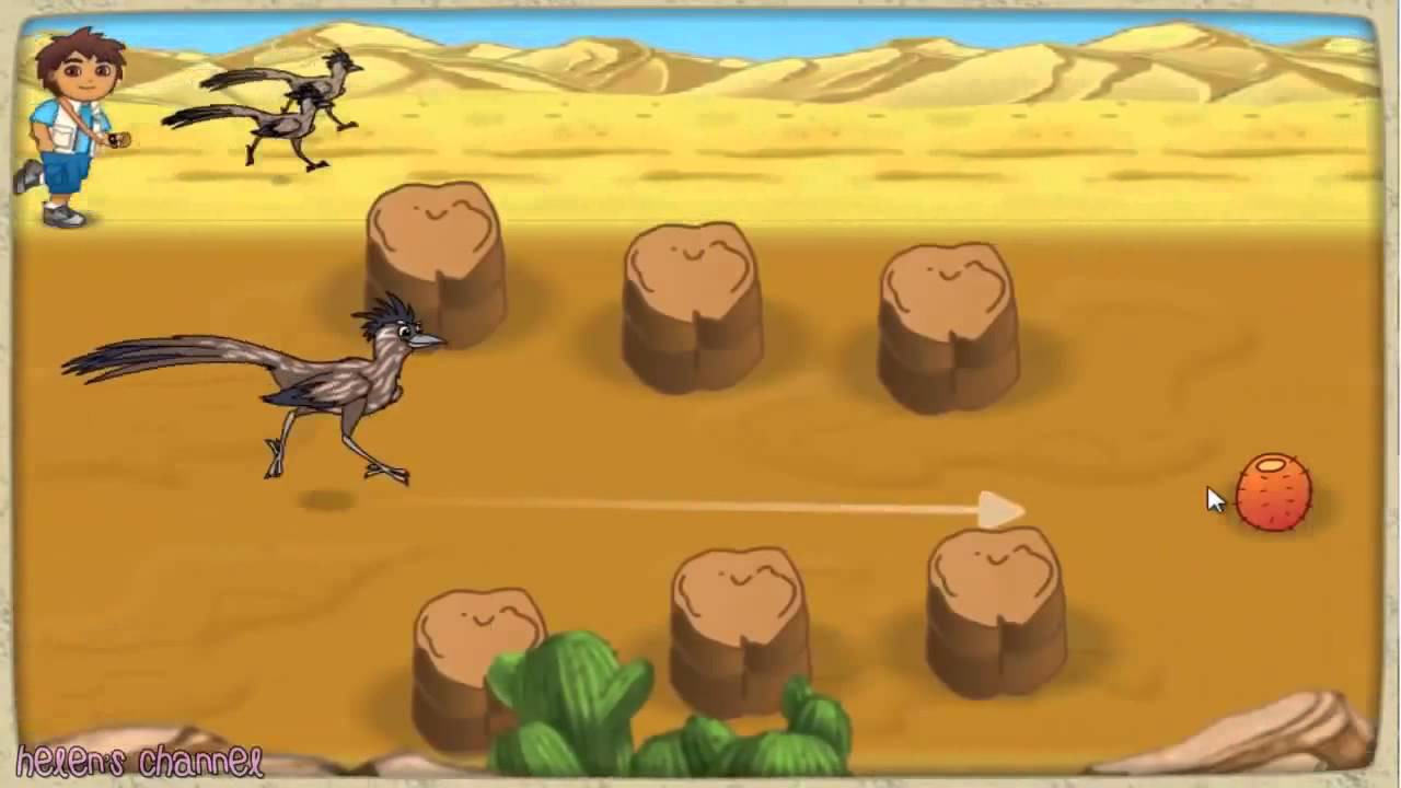 GO DIEGO GO! MOVIE 3D Diego's Hippo Adventure & Roadrunner Race!! 2014 ...