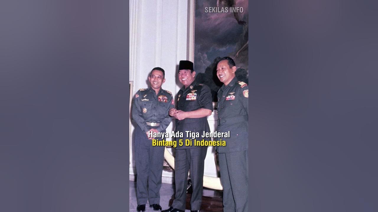 Hanya Ada 3 Jendral Bintang 5 Di Indonesia, Siapa Aja? #shorts #jendral #viral - YouTube