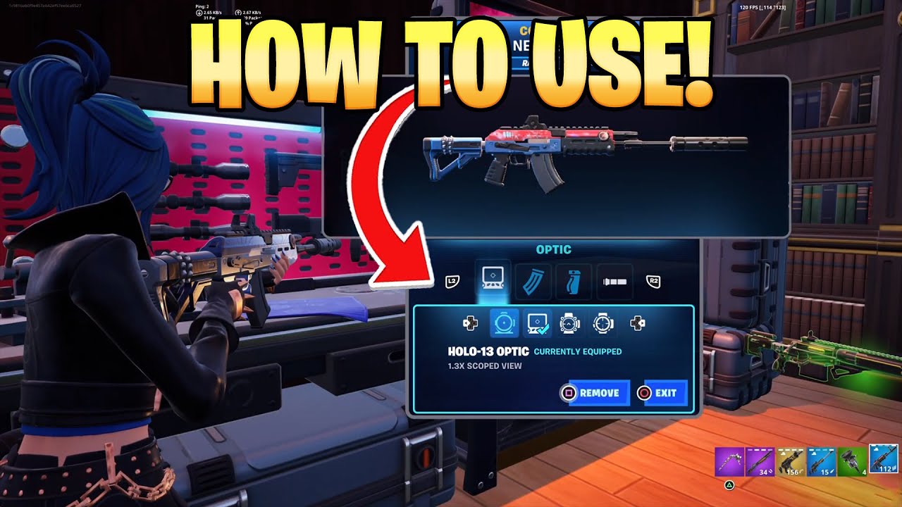 How To USE WEAPON MODS in Fortnite Chapter 5! (Weapon Attachments) - YouTube