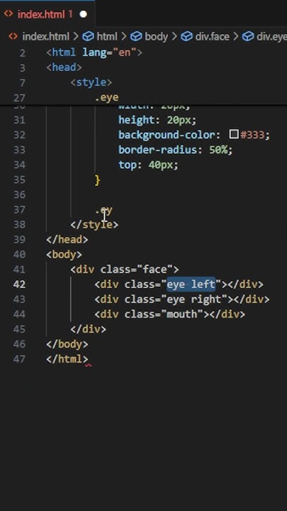 CSS Tricks: Create a Simple Smiling Face Animation with Keyframes - YouTube