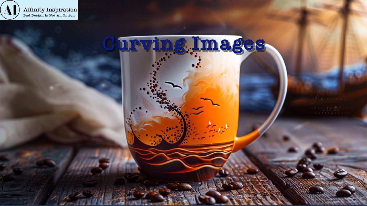 Curving An Image For a 12oz Tapered Latte Mug With Template In Affinity ...
