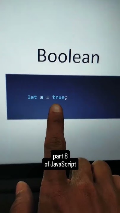Datatype in JavaScript | #javascript series part 8 | Weebookie - YouTube