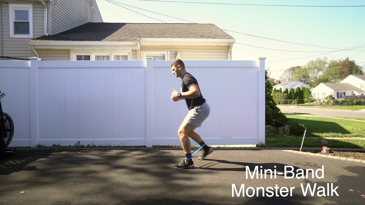 Mini Band Monster Walk - YouTube
