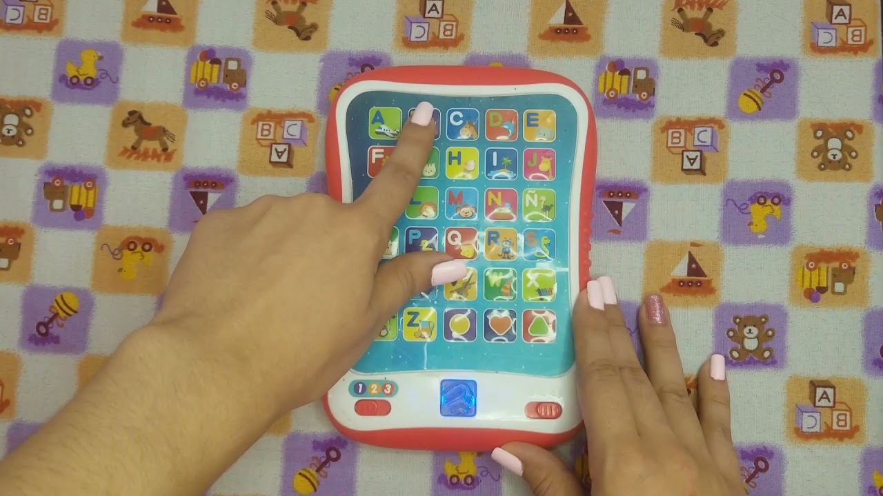 Tablet de aprendizaje Winfun - ifun Pad alfabeto / abecedario / letras ...