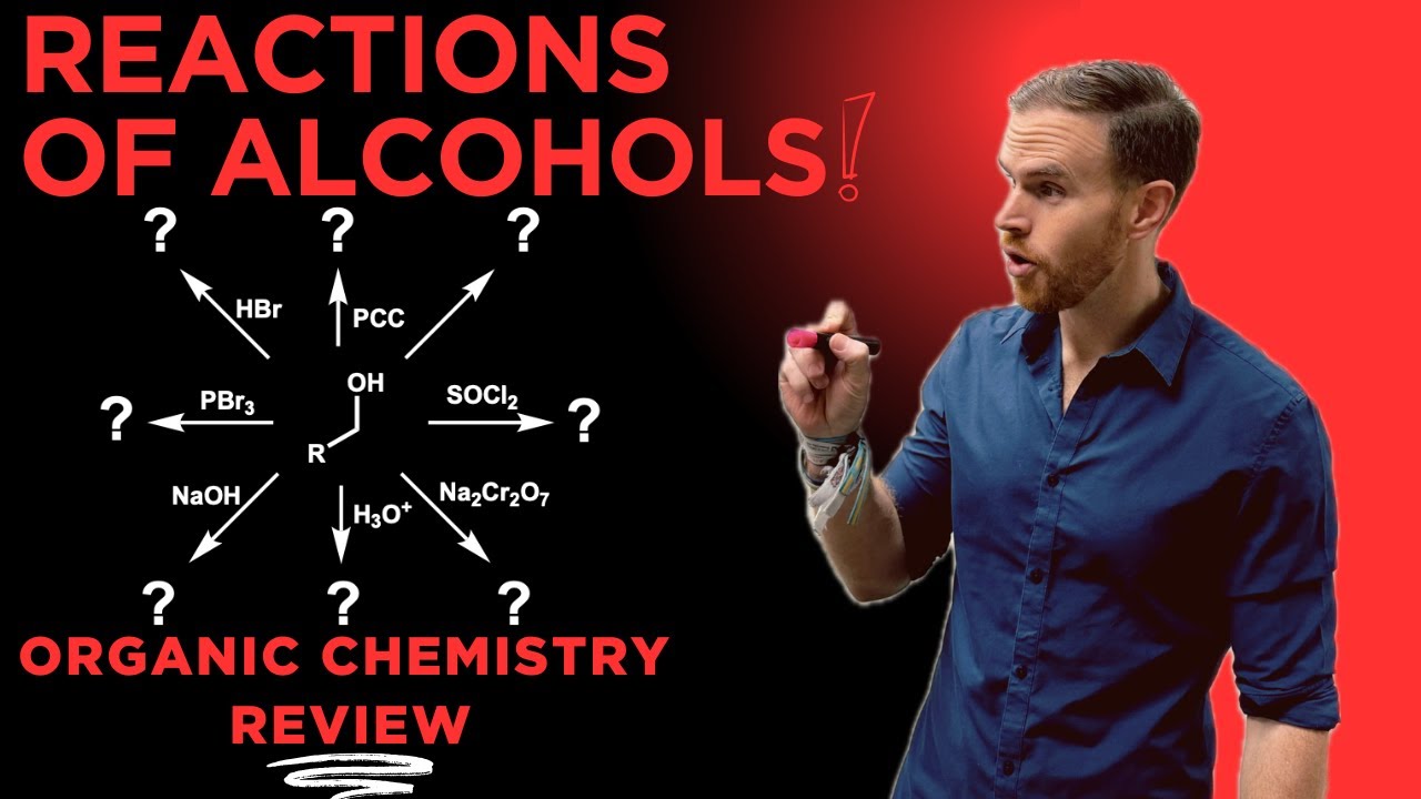 All the Reactions of Alcohols Learned in Organic Chemistry 1! - YouTube