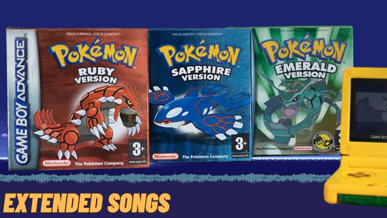 POKEMON Ruby/Sapphire/Emerald - Best Music Of Pokemon (EXTENDED ...