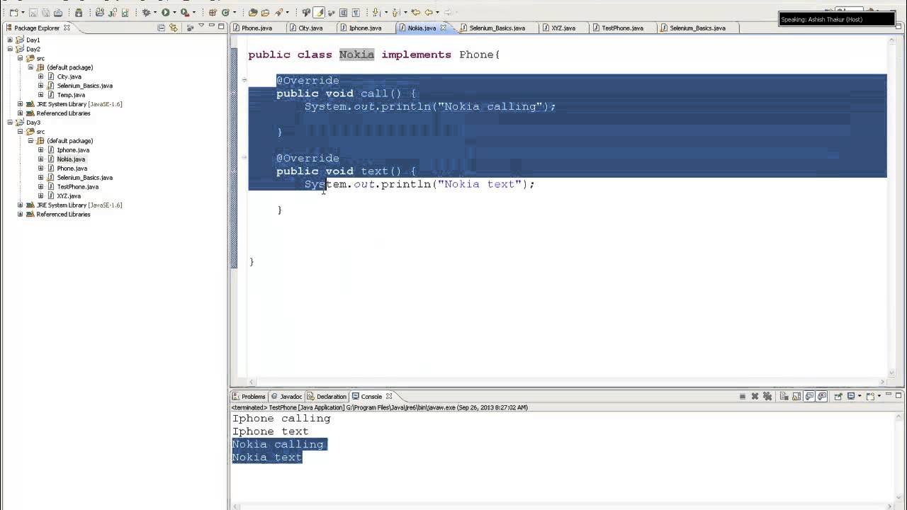 Selenium Webdriver Training For Beginners Day 3 Youtube