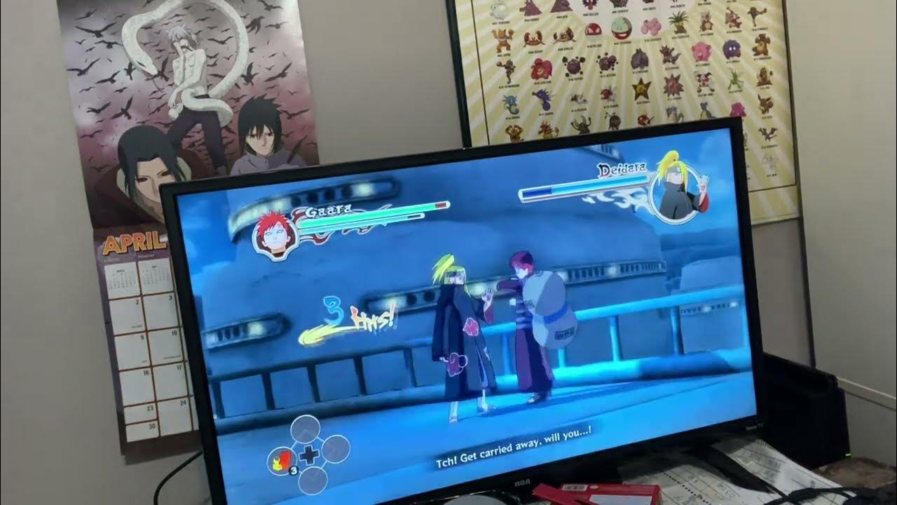 Gaara Vs deidara Naruto shippuden ultimate ninja storm 2 walkthrough part 1 - YouTube