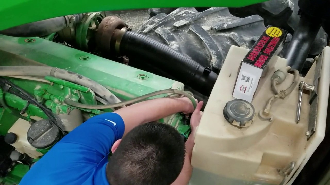 John Deere 9320 -- HP9020 Module Installation - YouTube