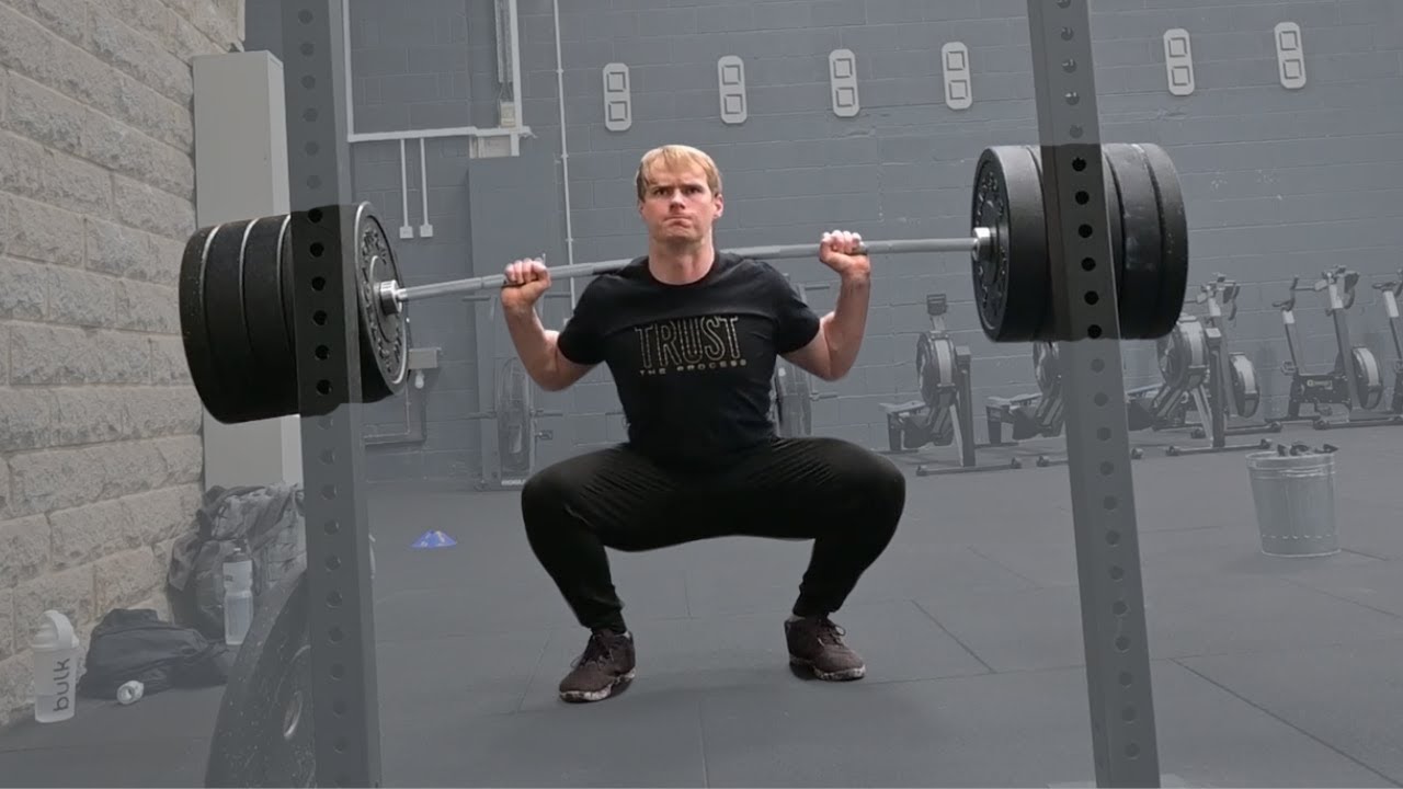 Building To A Max Squat - YouTube