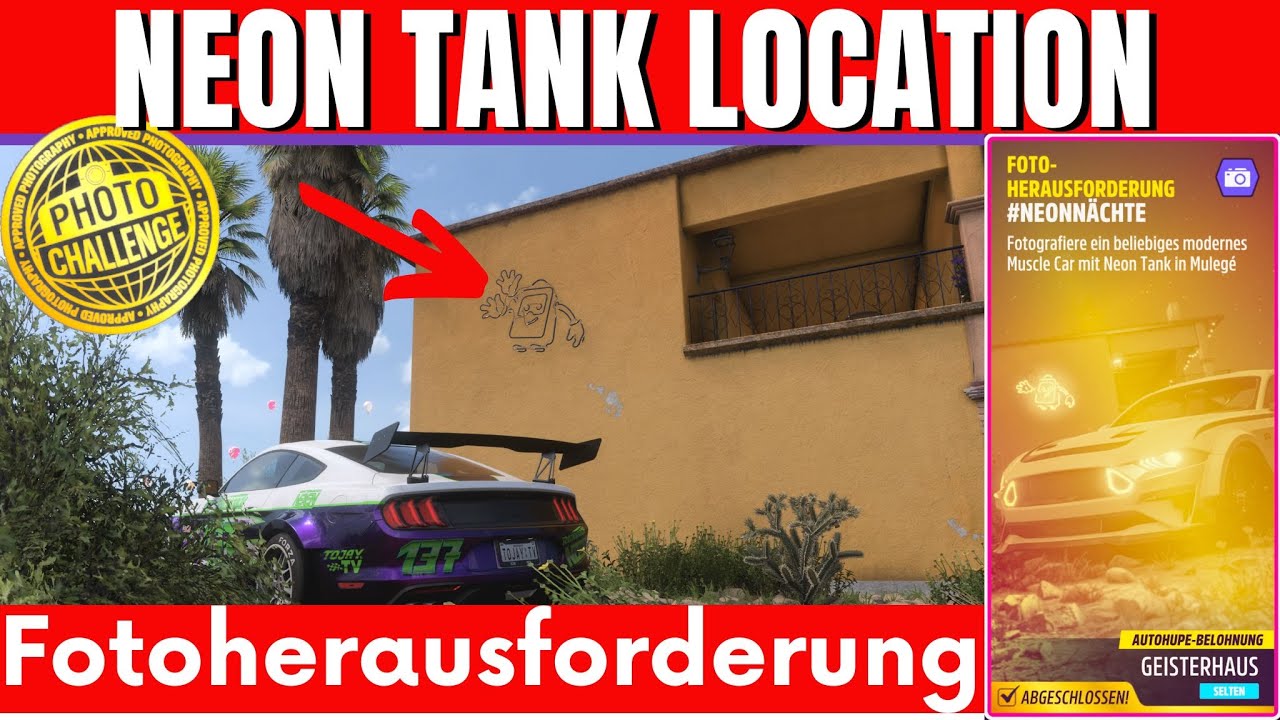 FH 5 NEONNÄCHTE Foto Herausforderung Neon Tank Location - YouTube