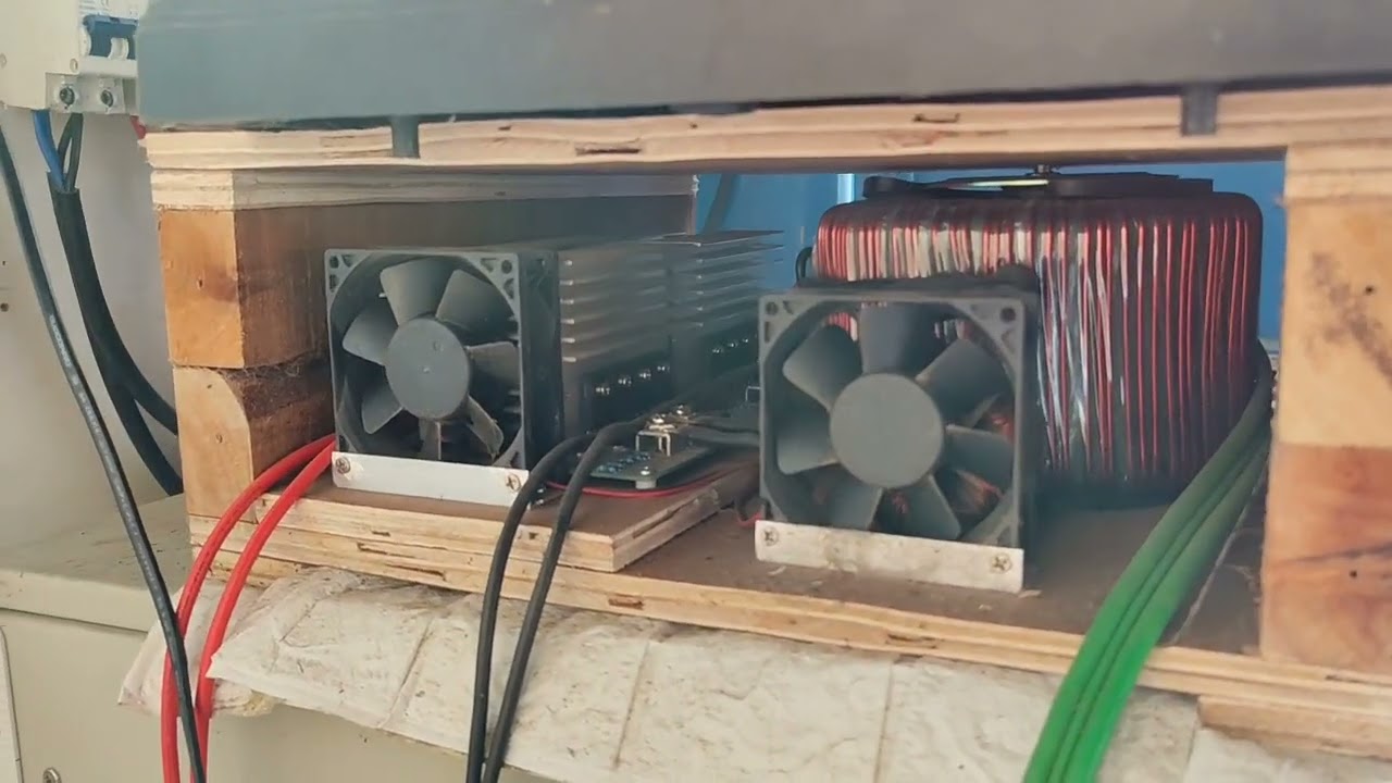 UPDATE PLTS PAKAI INVERTER RAKITAN INDINESIA LOW FREQ 2000W. SOLAR ...