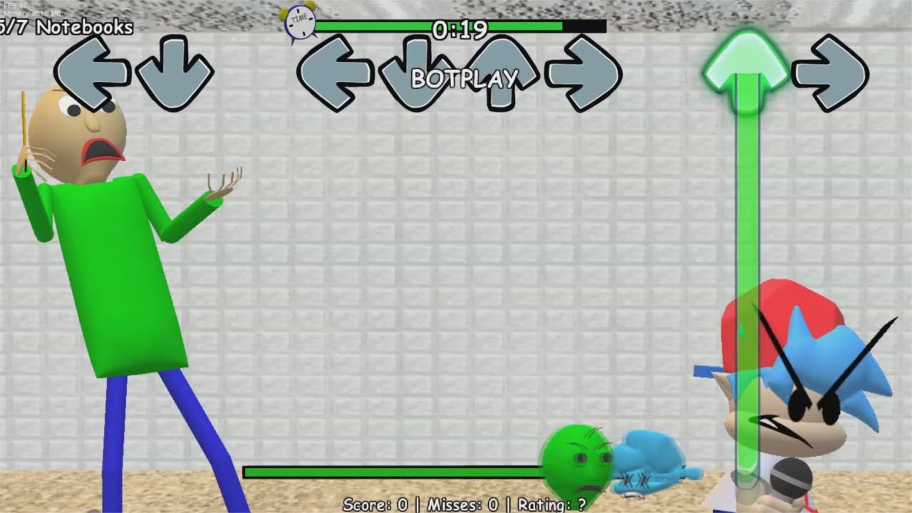 FNF Baldi's Basics Madness DEMO 1 0 - YouTube