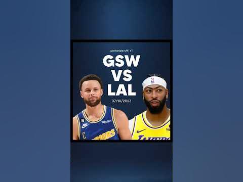 GSW vs LAL recap 🥳 - YouTube