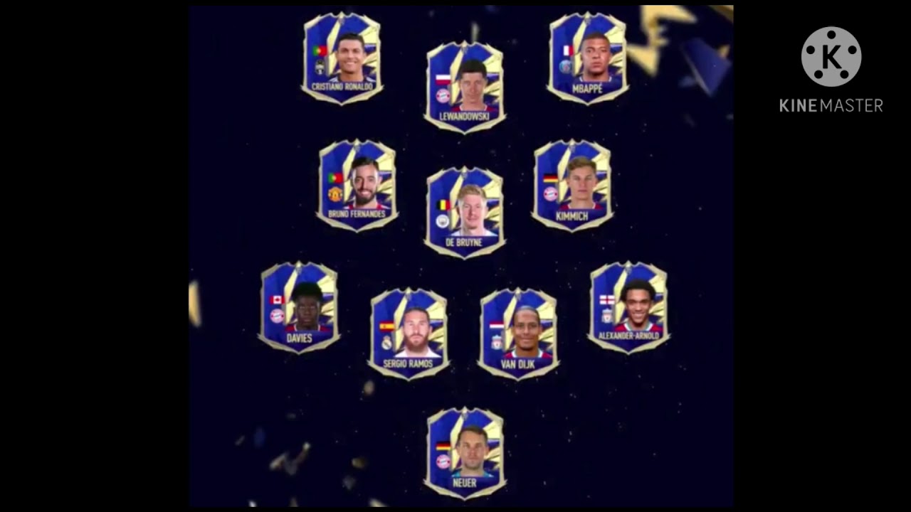 Official team of the year 2021 - YouTube