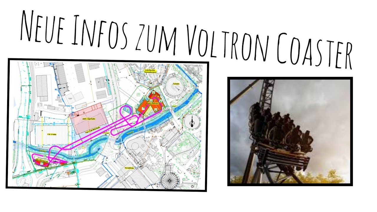Das Layout Vom Voltron Coaster 2023 ??? neue Achterbahn im Europa Park ...
