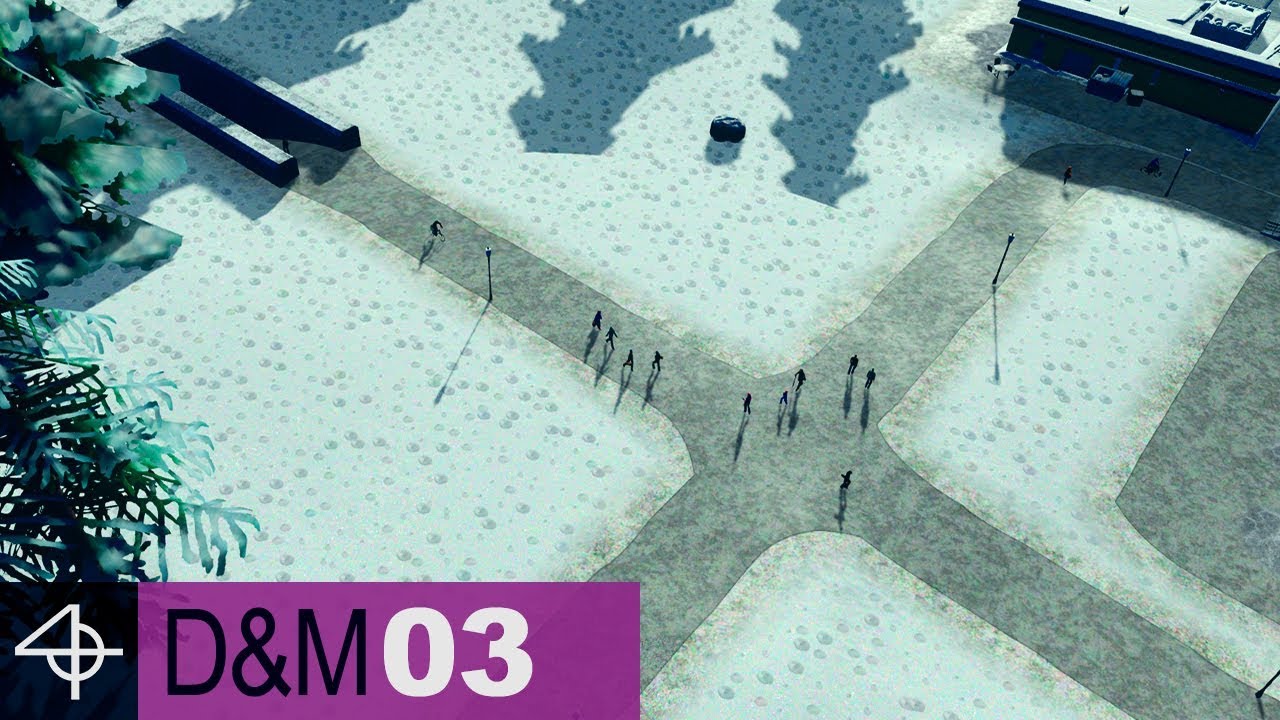 Crowded Pathway Layout | Unmodded Cities: Skylines – Design and Manage ...