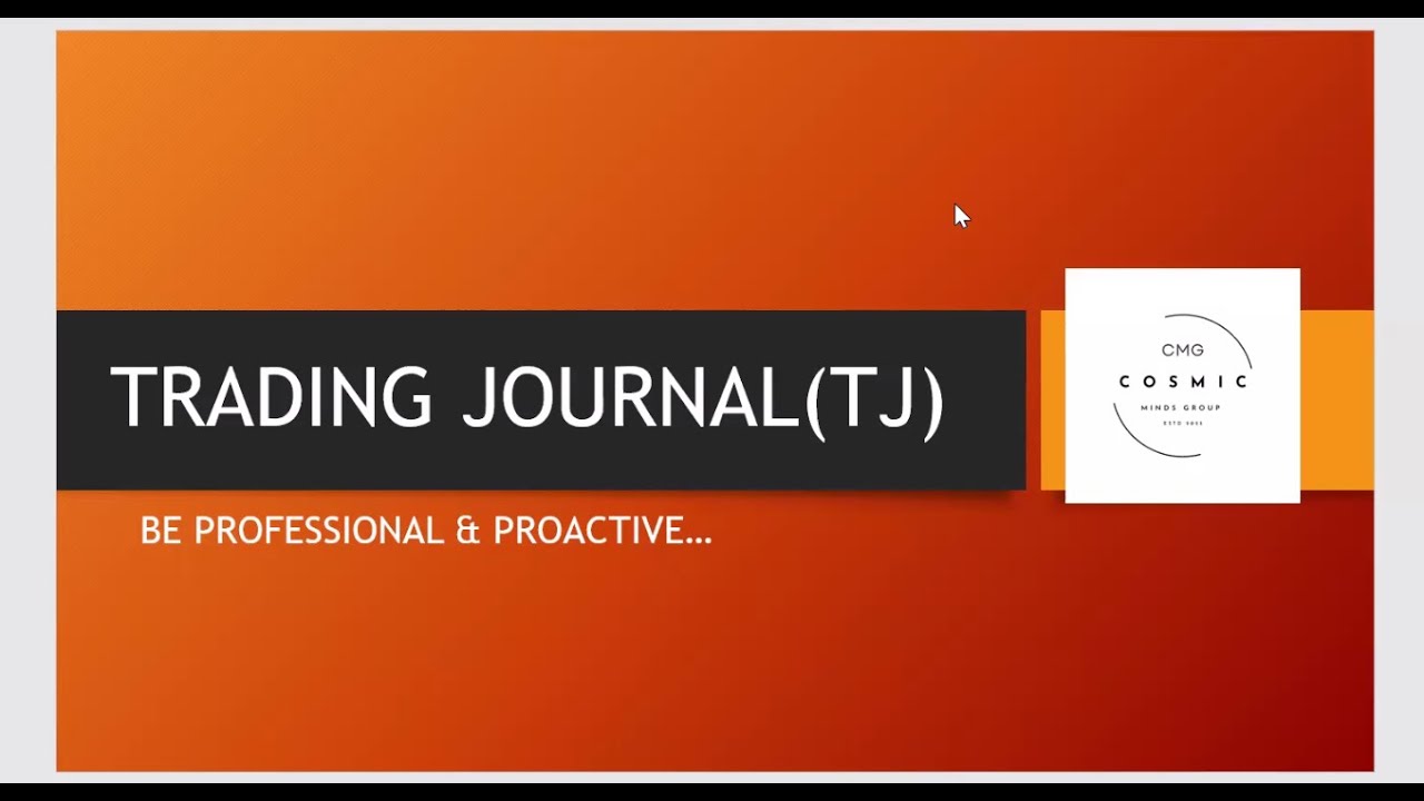 How to Create & Use A Trading Journal (TJ) with Myfxbook - YouTube