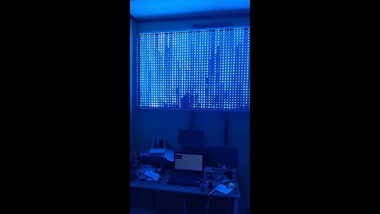 Wemos D1 mini Pro Jinx LED Matrix Software - YouTube