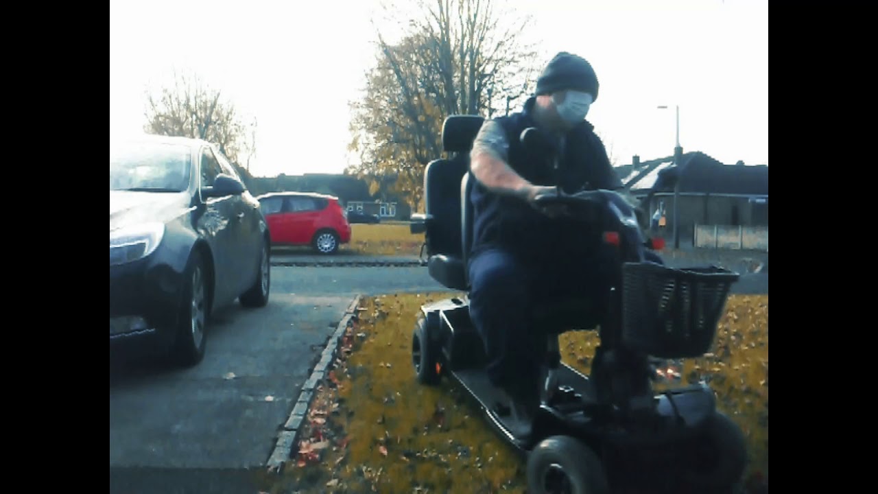 custom mobility scooter - YouTube